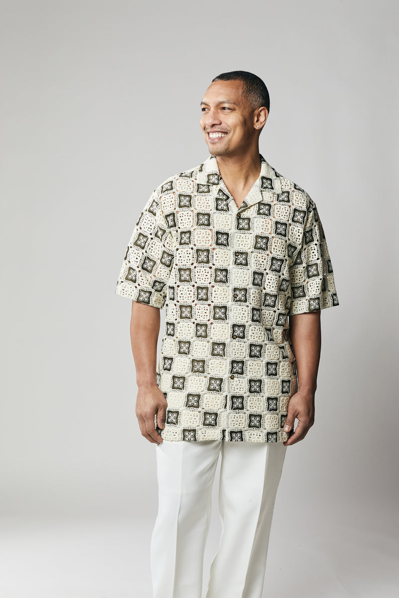 Stacy Adams knit short sleeves fashion shirt – Remo men's wear