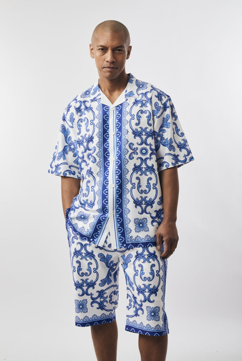 Stacy Adams Two Piece Short Set – Remo men's wear