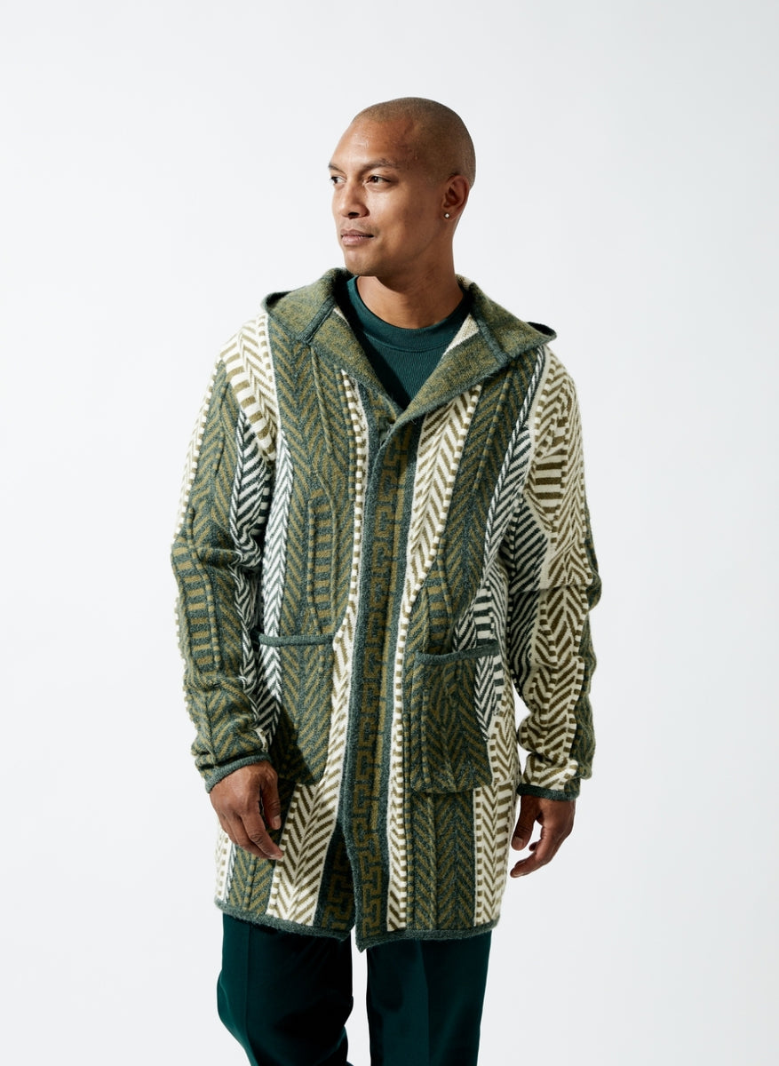 Stacy Adams 3/4 Length hooded sweater jacket – Remo men's wear